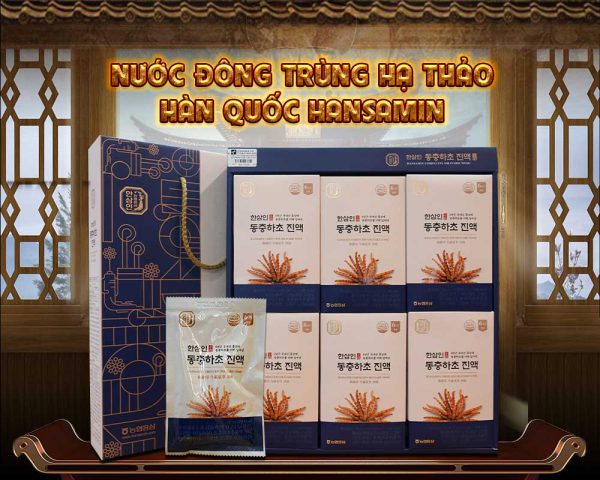 Nước đông trùng hạ thảo Hàn Quốc Hansamin chính hãng D235 | Cửa hàng ...